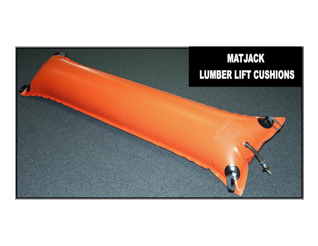 Lumber Lift Cushions On Matjack-Indianapolis Industrial Products