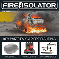 Fire Isolator EV-Car Fire Protection On Matjack-Indianapolis Industrial ...